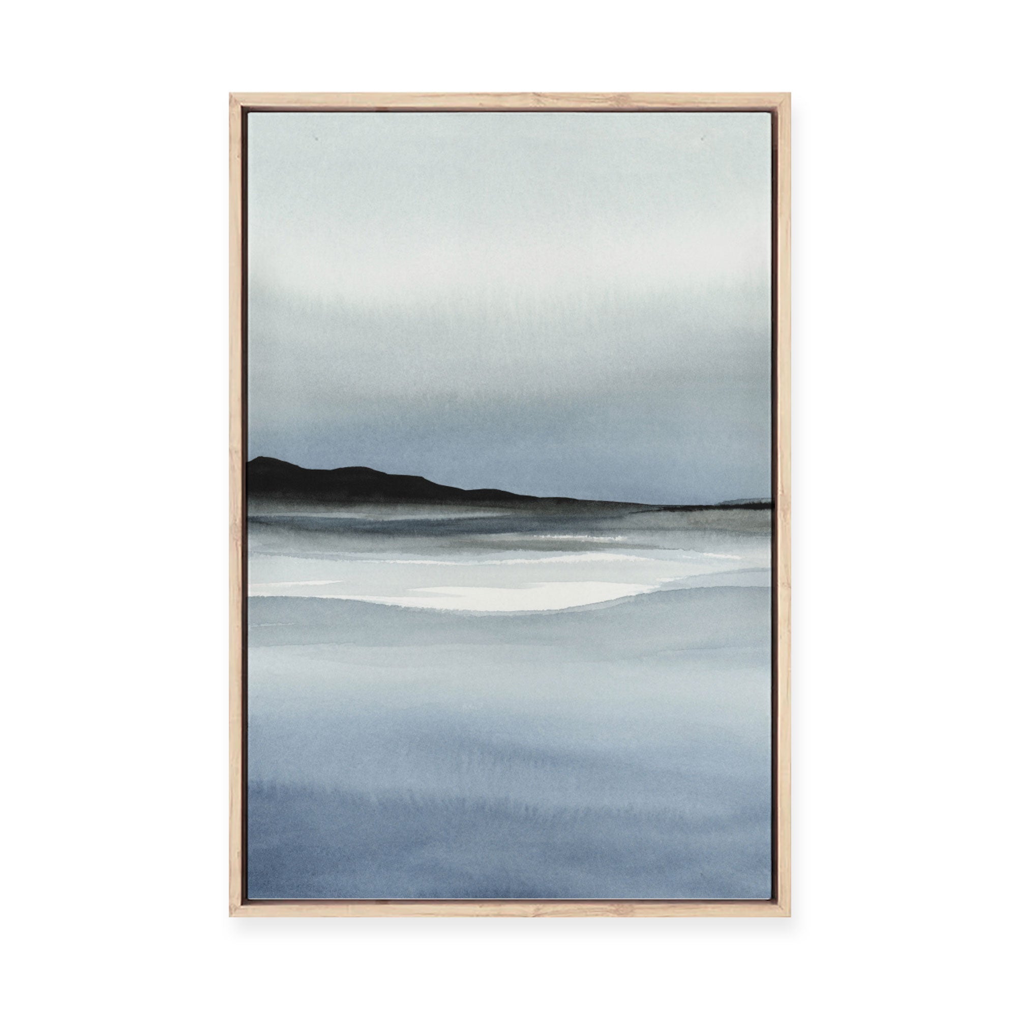 Coastal Cliff I | Framed Canvas – Art and Framing Co
