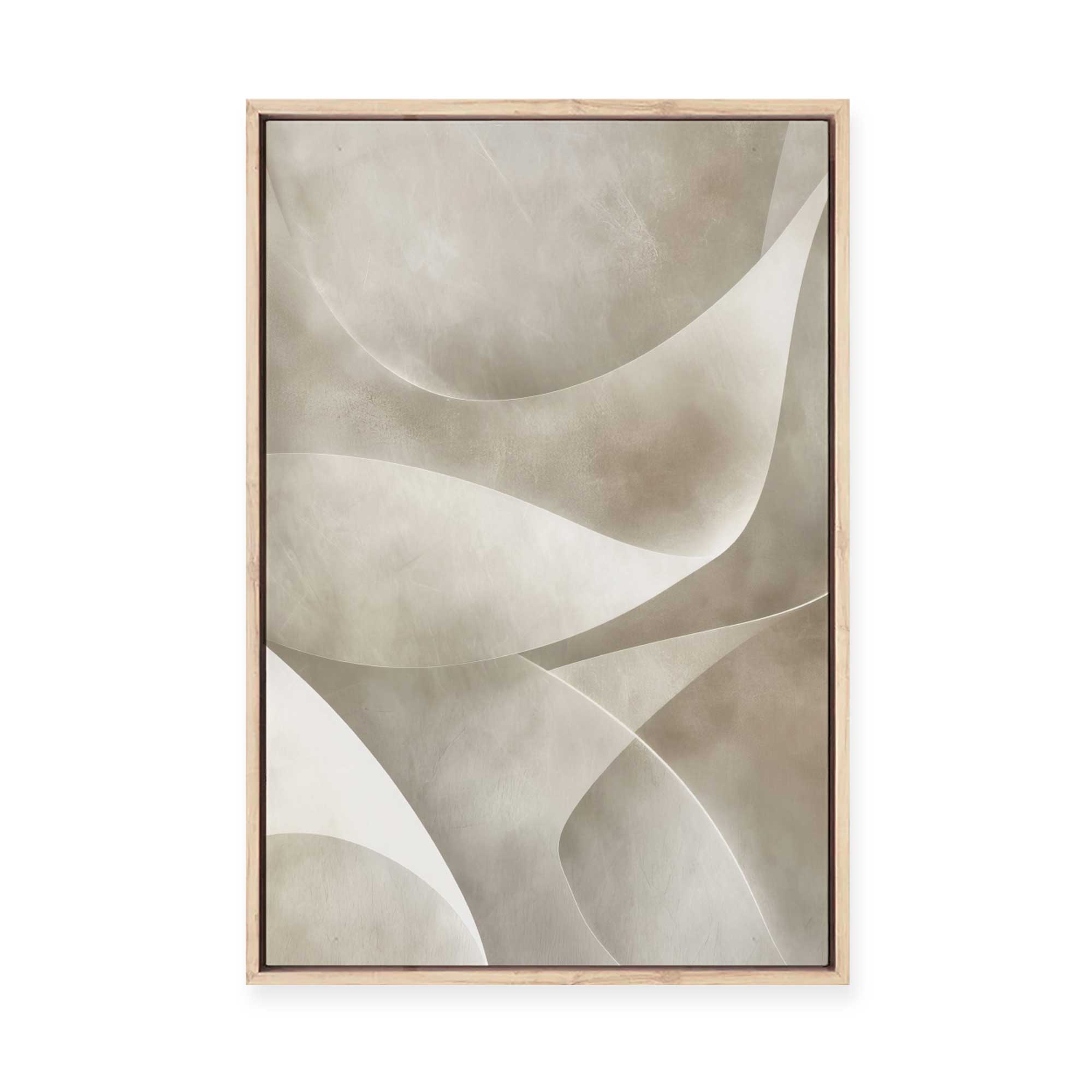 Ghost Abstract | Framed Canvas – Art and Framing Co