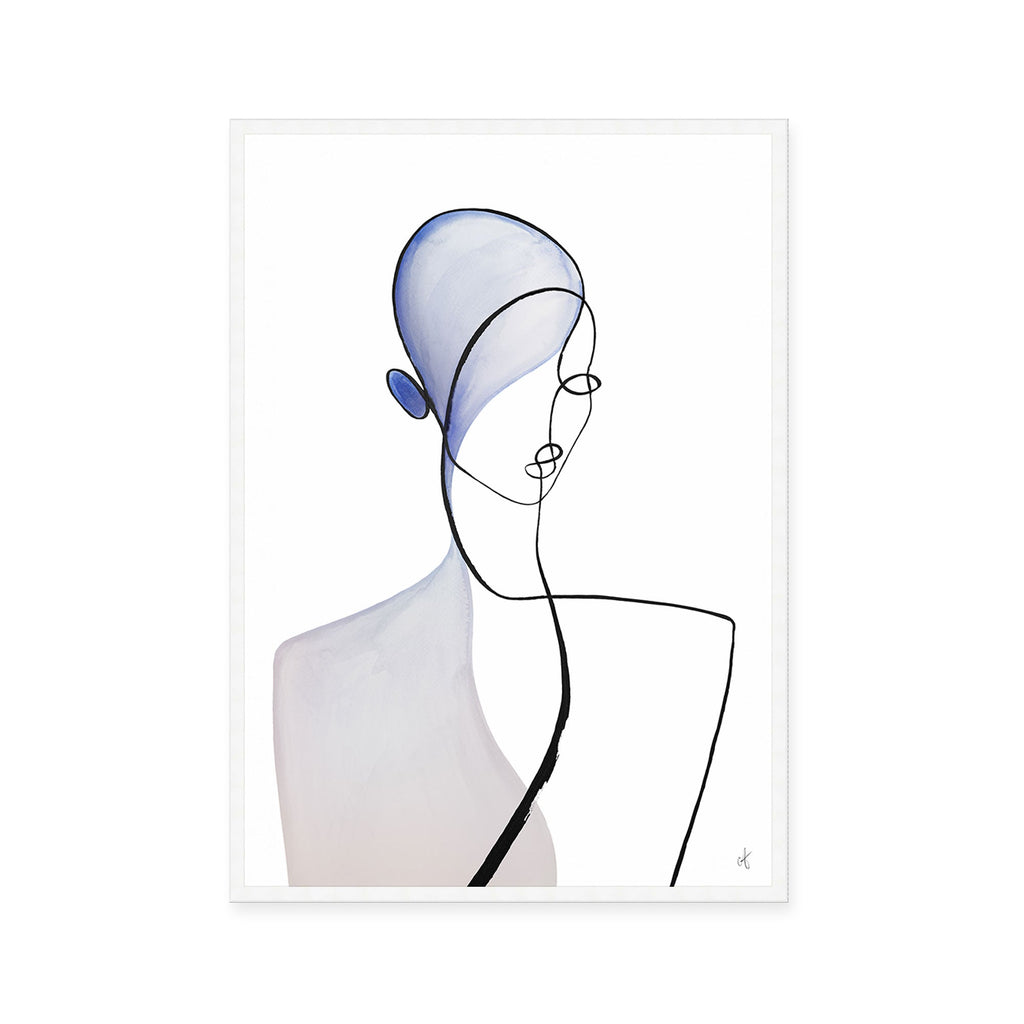 Hedvig Blue | Fine Art Print | Peytil – Art and Framing Co