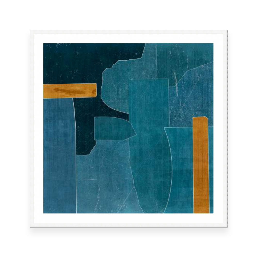 Puzzle Blue Cut Out – Art and Framing Co