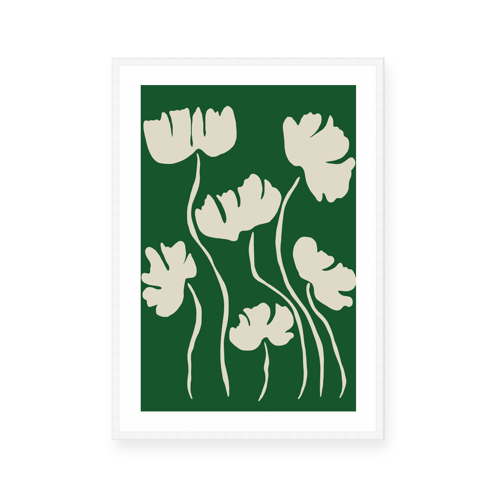 The Magical Green Foral – Art and Framing Co