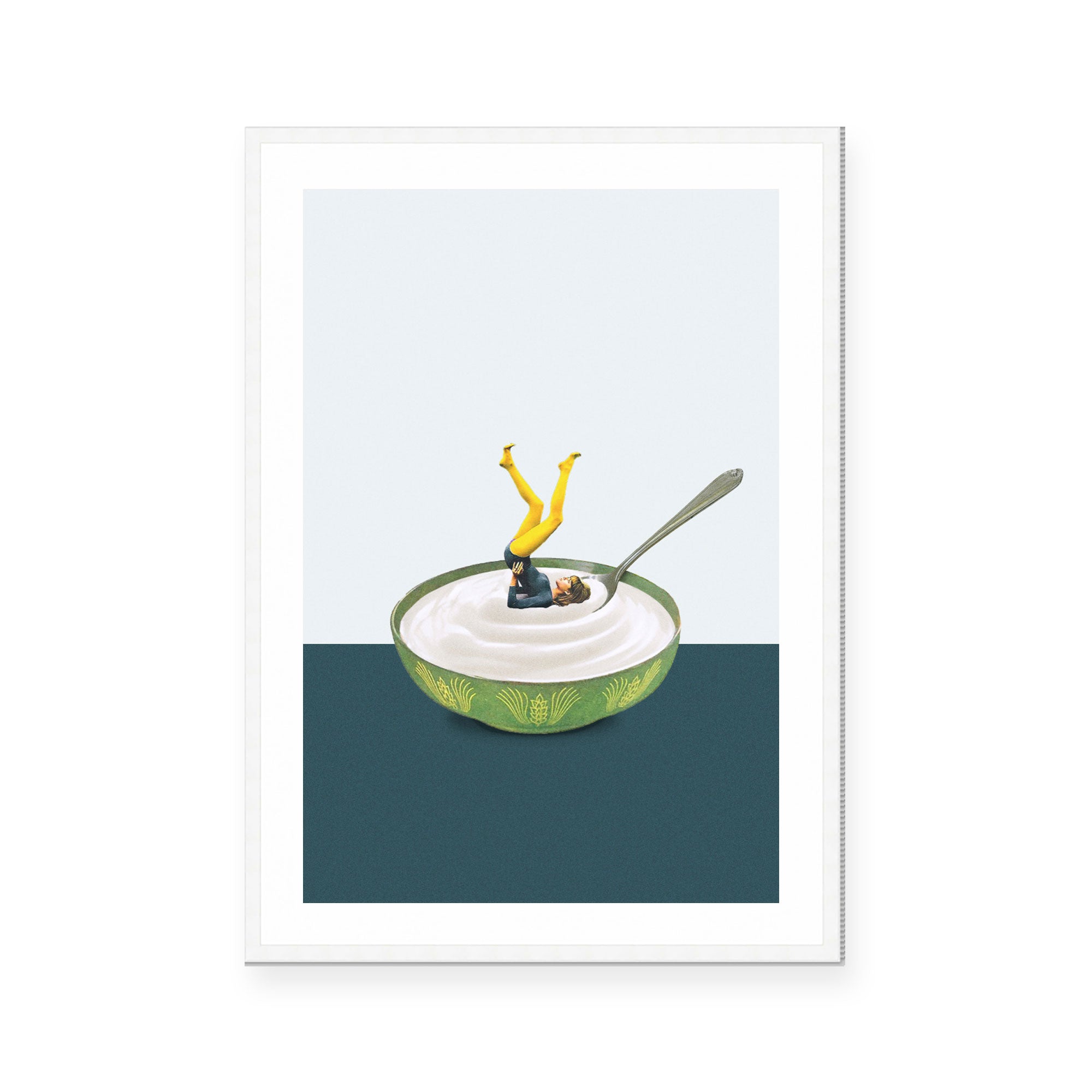 Yoga in my Yoghurt – Art and Framing Co