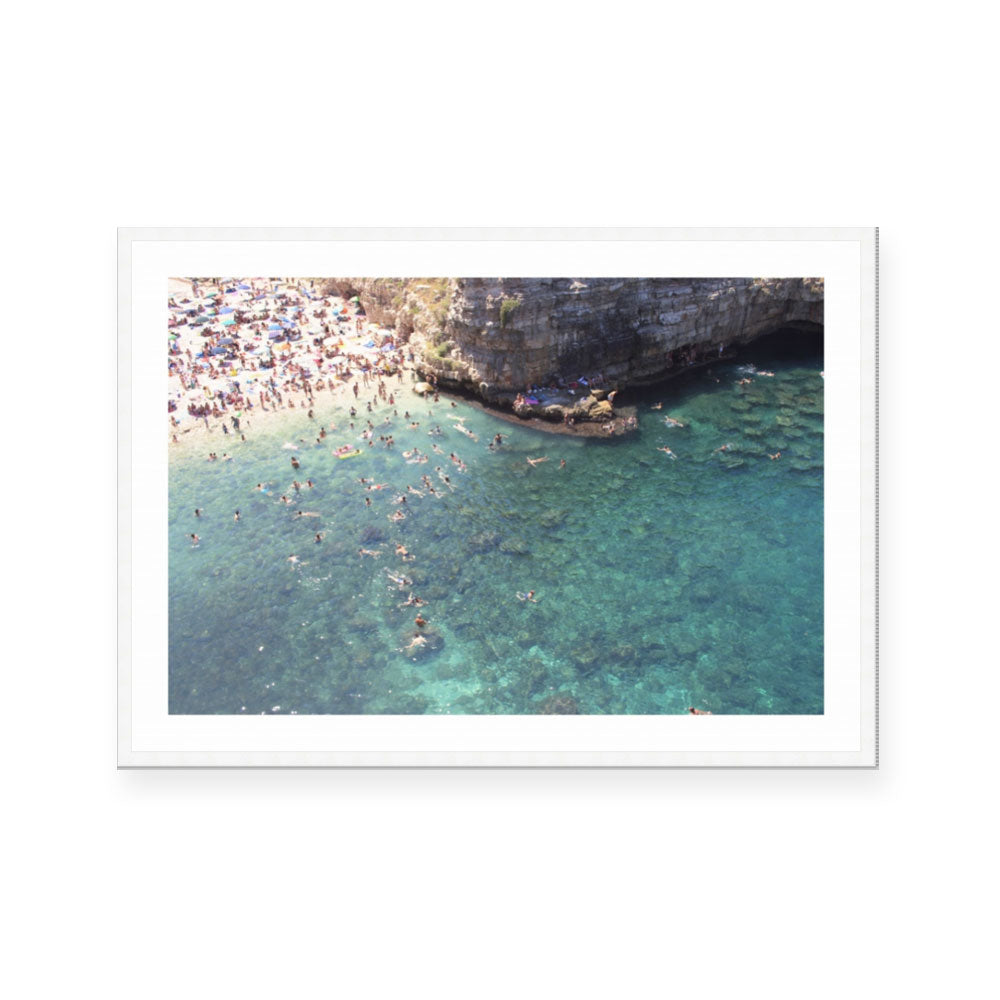 Crowded Beach – Art and Framing Co