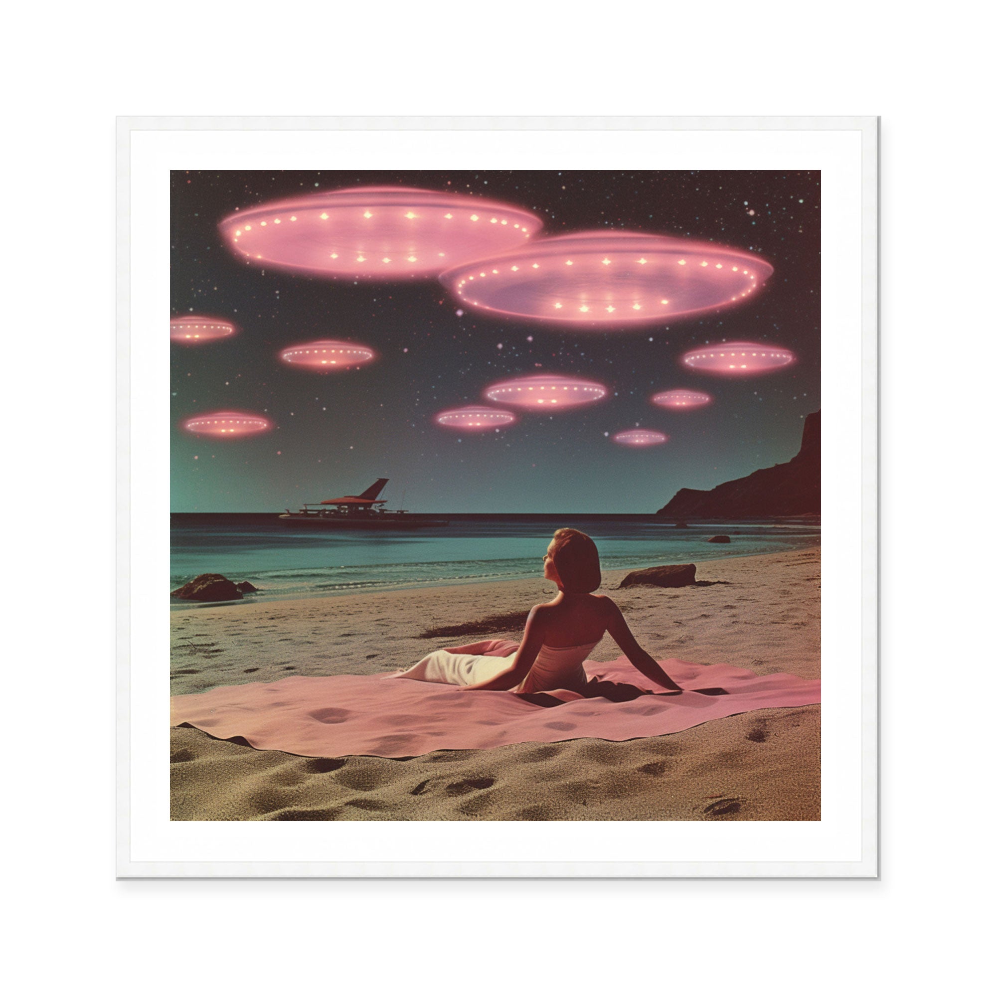 Moon Bathing – Art and Framing Co