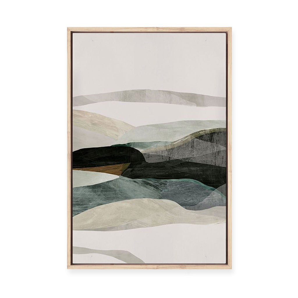 Verde Acqua II | Framed Canvas – Art and Framing Co